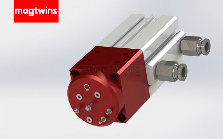 Pneumatic Magnetic Gripper PPMG-Air - MAGTWINS-Pneumatic Magnetic ...